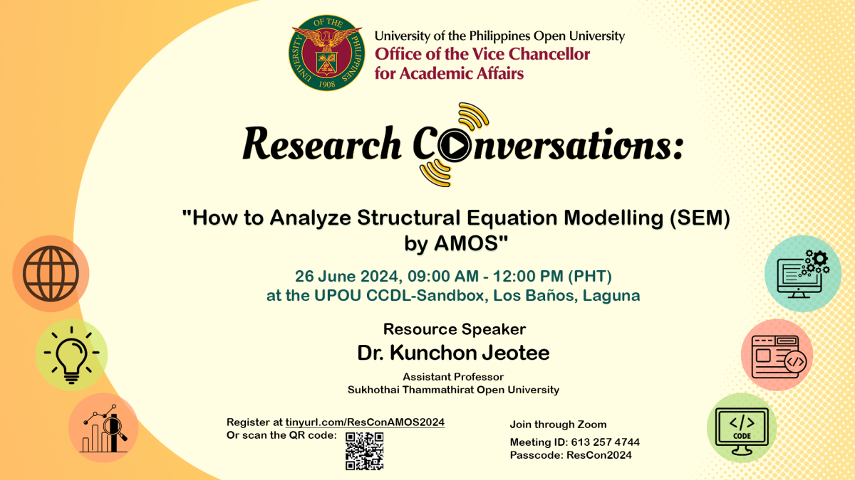 Research Conversation: How to Analyze Structural Equation Modelling ...